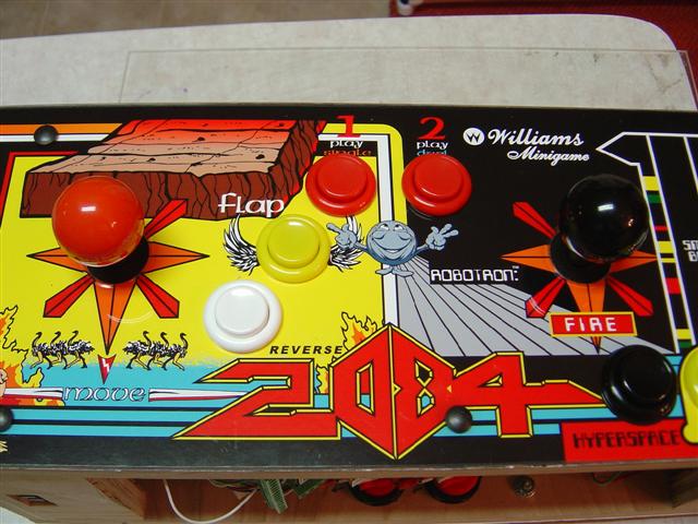 Defender/Stargate Control Panel